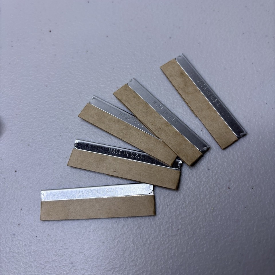Vintage Lot 20 Personna Hair Shaper Razor Blade Super Stainless Steel ...