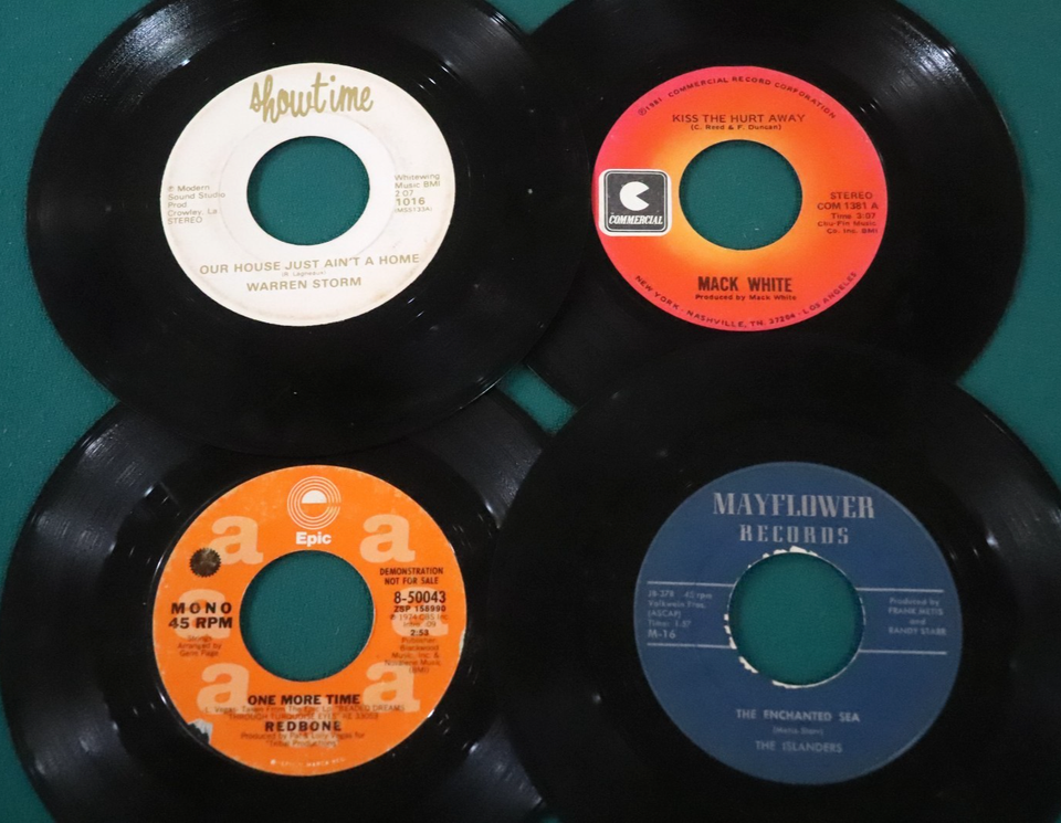 Lot 32 Different Rare / Scarce/Obscure 45 rpm Discs Varied Labels ...