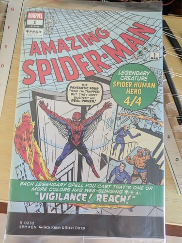 Magic The Gathering x Spider-Man Comic MTG Variant Comic-Con SDCC 2025 ...