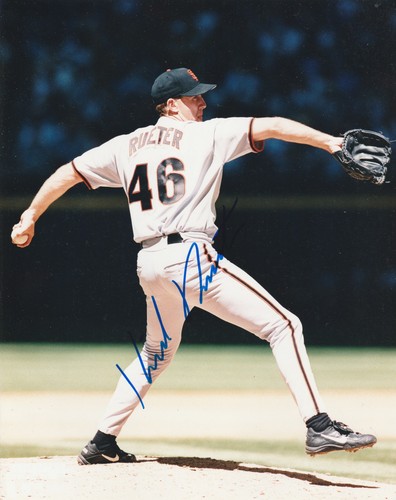 KIRK RUETER SIGNED AUTO'D 8X10 PHOTO SAN FRANCISCO GIANTS MONTREAL ...