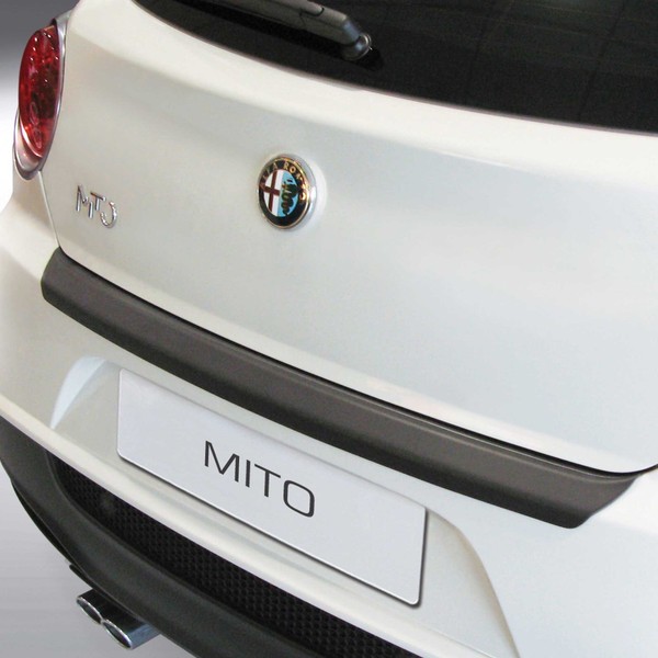 Alfa Romeo MITO BLACK Rear Bumper Protector Protection Guard Sill RGM ...