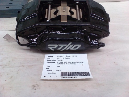 DODGE VIPER RF Caliper Front;, R. 92 93 94 95 96 97 98 99 00 01 02 | eBay