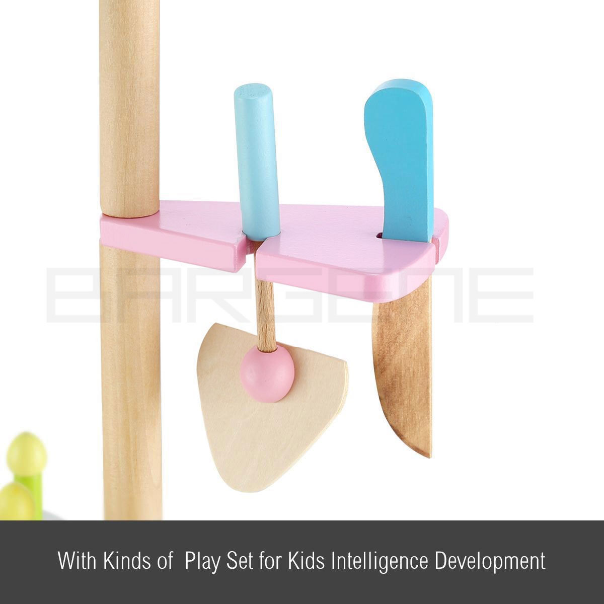 Kids Wooden Bakery Stand Counter Children Pretend Play Cake Toy Shop ...