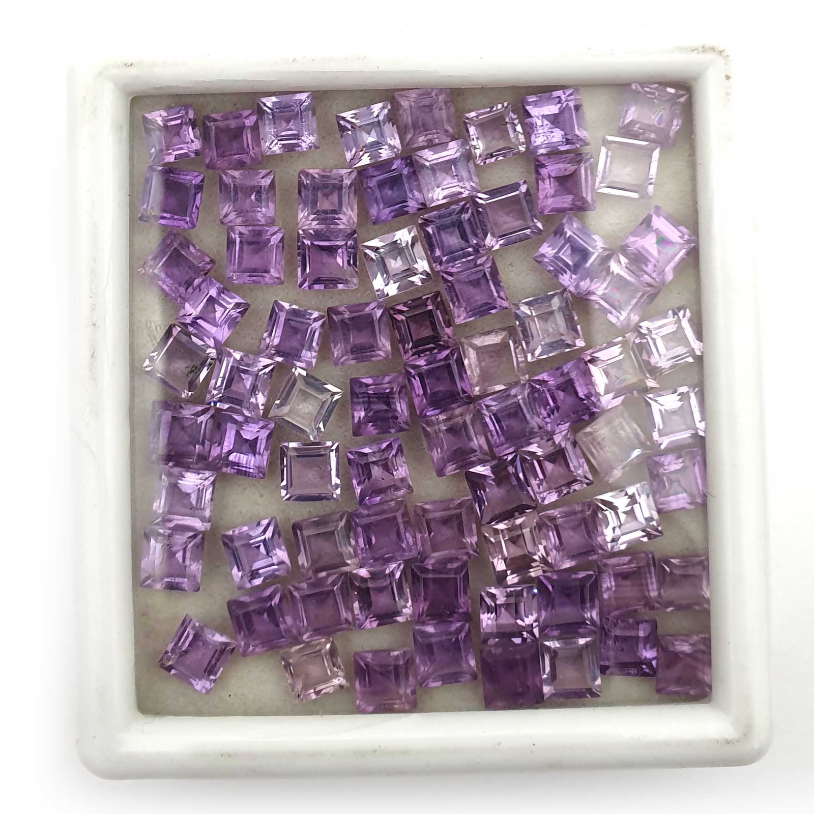 Natural Brazilian Amethyst Square Cut 4-6 MM 100 CT 162 PCS | eBay