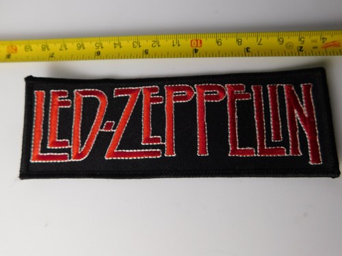 LED ZEPPELIN BAND PATCH LARGE BADGE CONCERT ALBUM FAN SOUVENIR | eBay