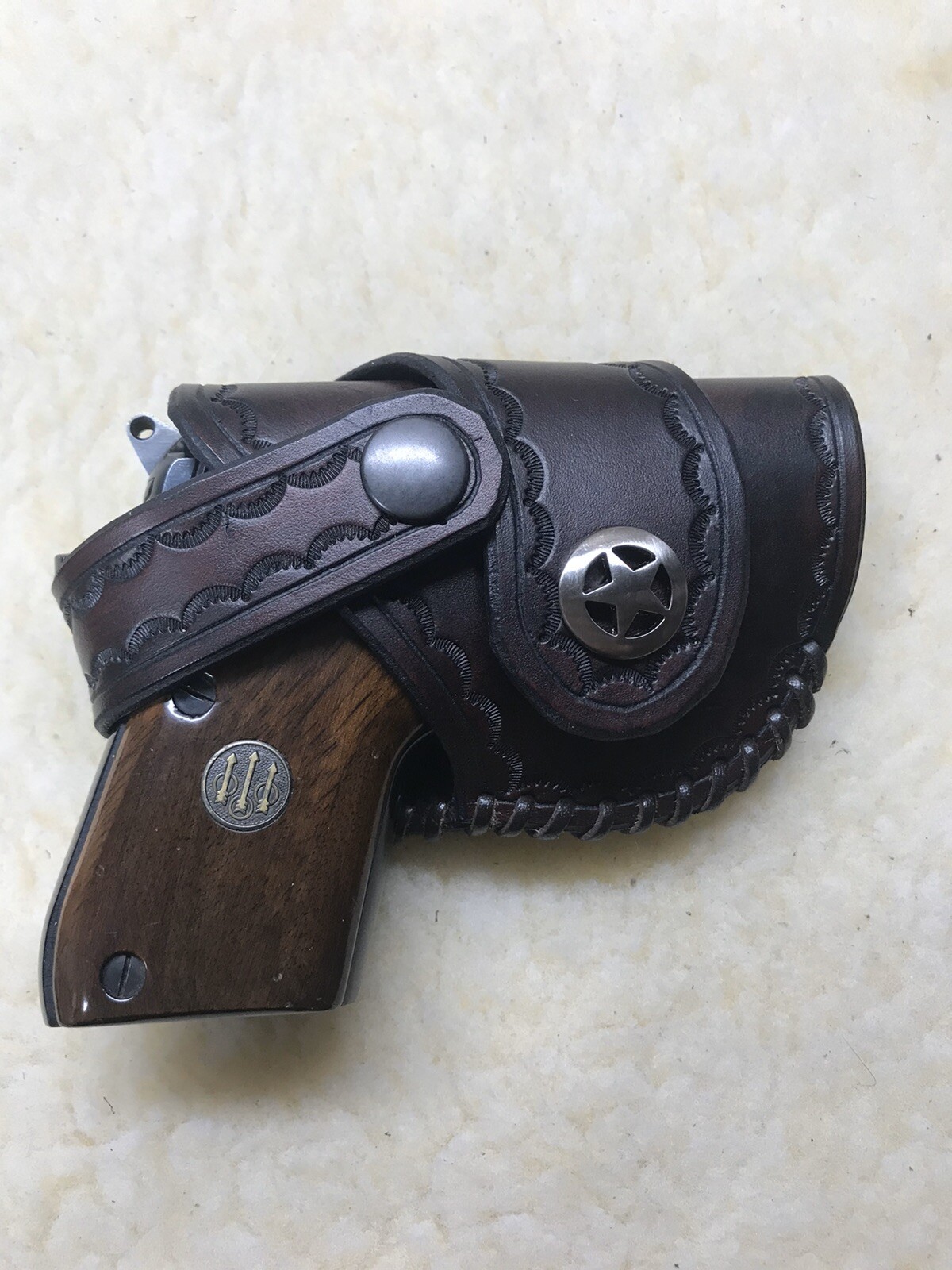 Beretta 21a Hand Made Leather Cross-draw Driving Holster | eBay