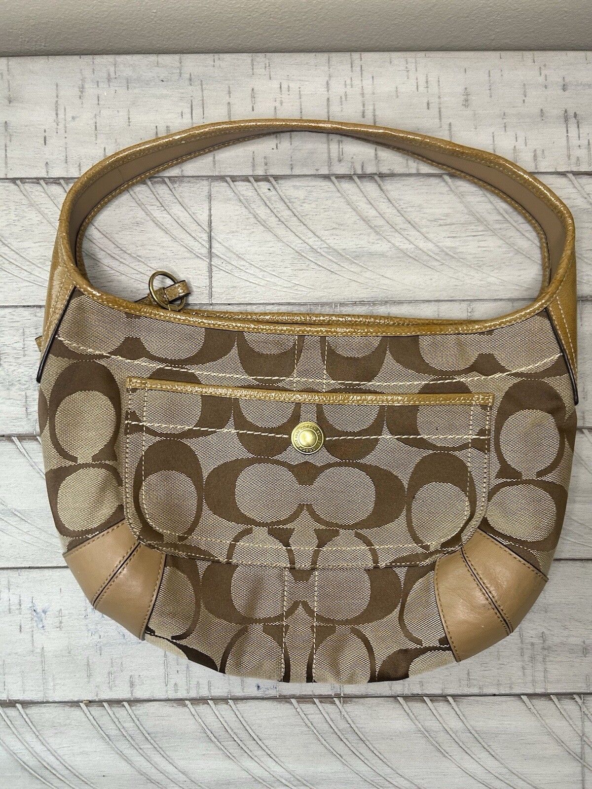 Coach signature tan hobo bag - Gem