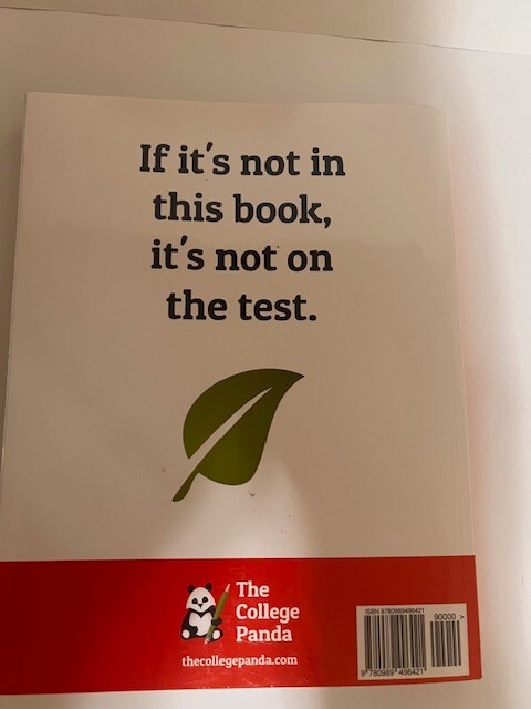 THE COLLEGE PANDA SAT MATH ADVANCED GUIDE AND workbook | eBay