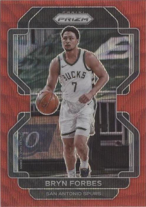 2021-22 Panini Prizm - Bryn Forbes #33 Ruby Wave Prizm for sale online ...