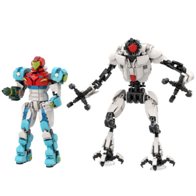 Mech Building Toys Blocks Robot Game Figures Model Collection 1266pcs ...