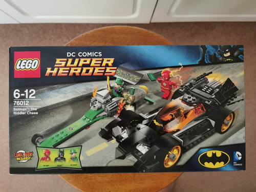 LEGO 76012 Batman: The Riddler Chase Flash DC Comics Super Heroes ...