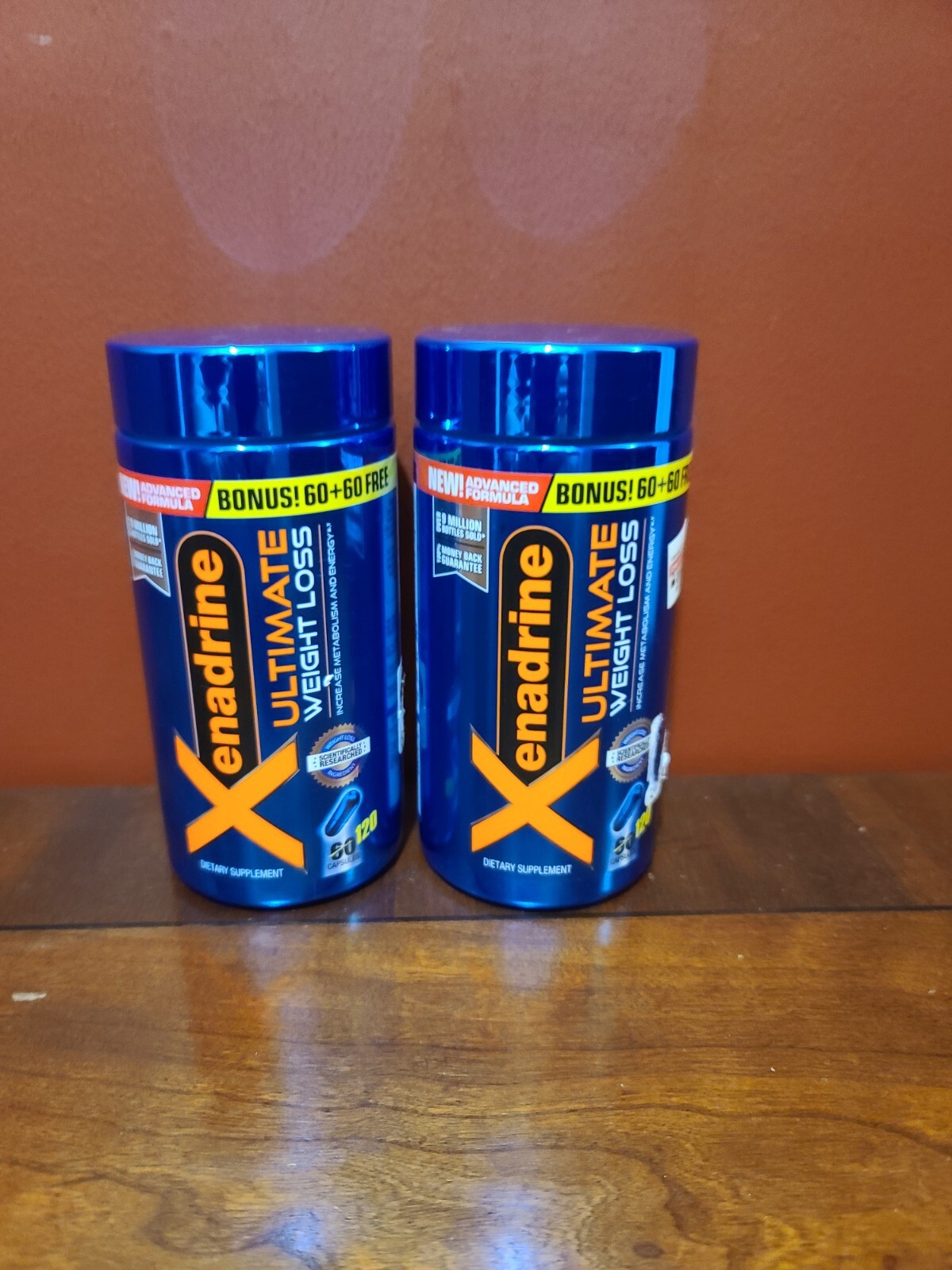 *2* WHITE CAPS Xenadrine Advanced Formula Ultimate Weight Loss 120ech ...