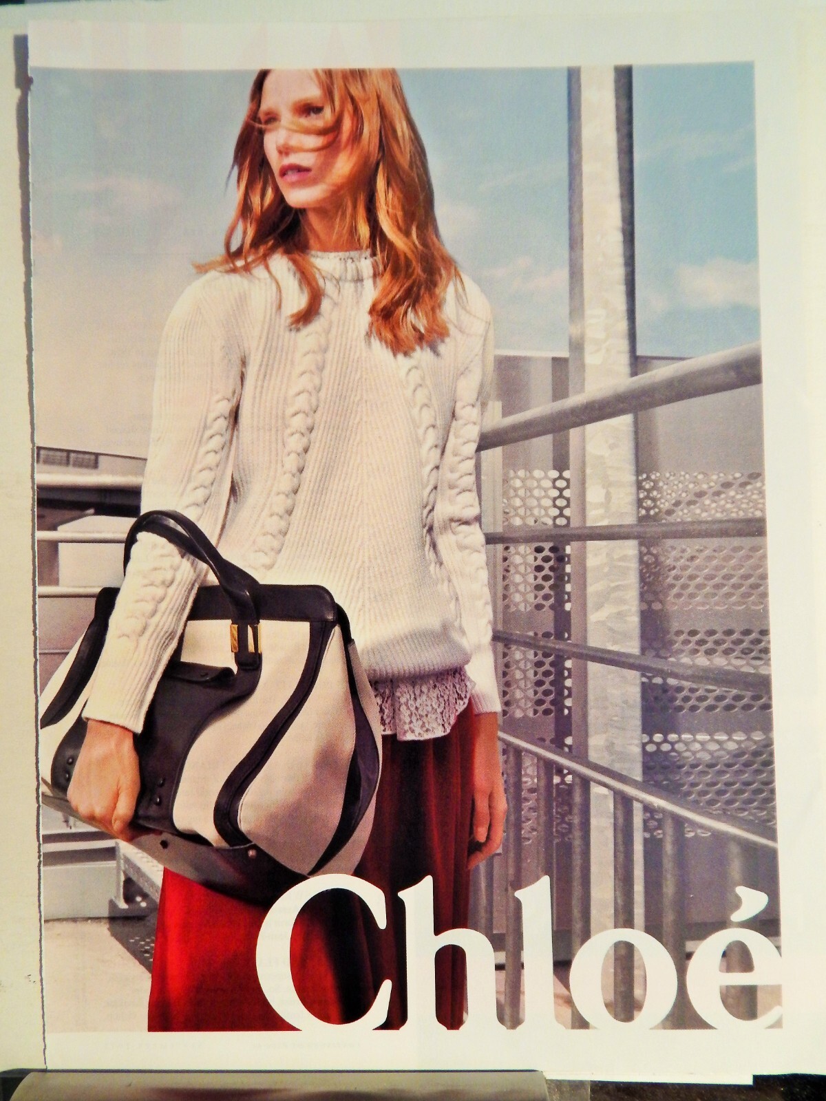 CHLOE FINE FASHIONS ORIG VTG 2012 ADVERTISEMENT | eBay