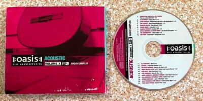 Oasis Acoustic Volume X # 12 Radio Sampler Promo Promotional Advance CD ...