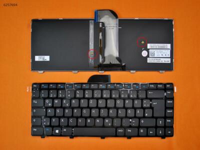 Keyboard for DELL Inspiron 14 3421 14R 5421 Vostro 2421 GLOSSY FRAME ...