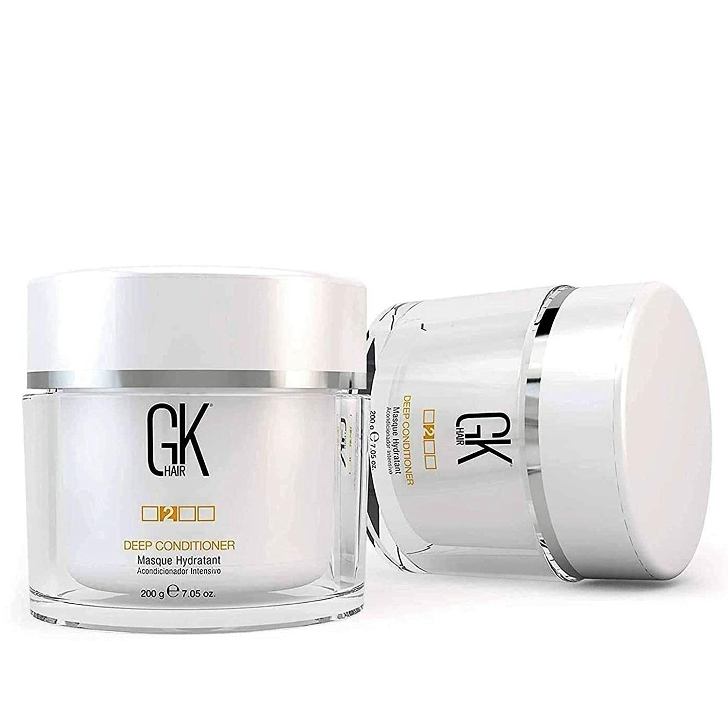 GK HAIR Global Keratin Deep Conditioner Treatment Intense Repair Pack ...
