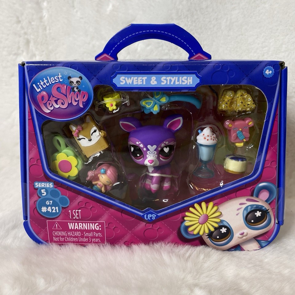 Littlest Pet Shop LPS Sweet & Stylish G7 Series 5 Trendsetters Full Set ...