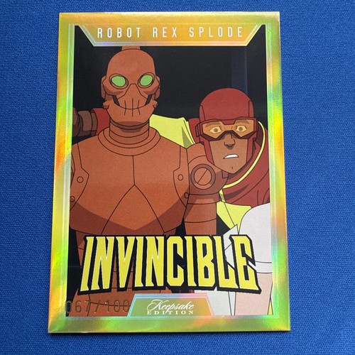 Invincible Robot Rex Splode Trading Card # 67/100 | eBay