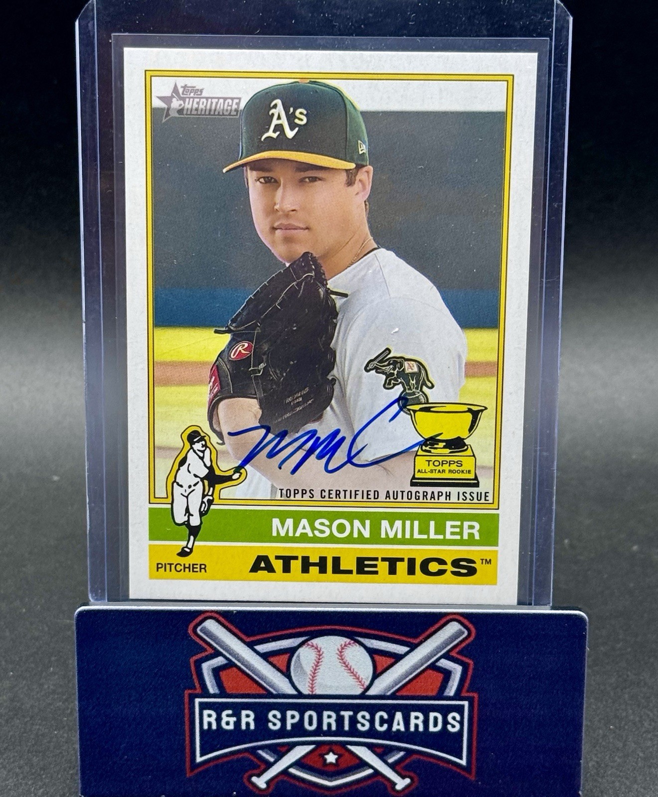 Mason Miller 2025 Topps Heritage #ROA-MMI Real One Autographs Price ...