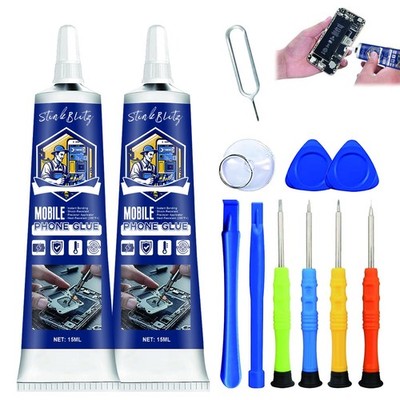 Colla per Cellulari, Colla Schermo Cellulare Kit, Adesivo per ...