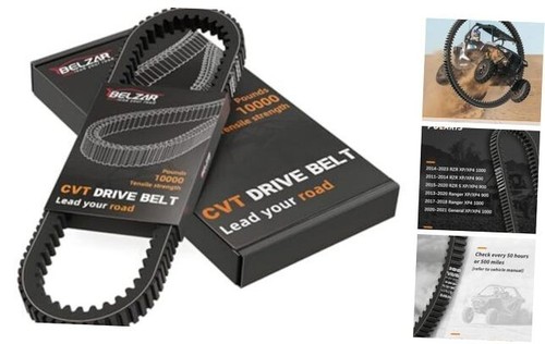 Heavy Duty Drive Belt Compatible with Polaris RZR XP 1000, 4 3211180 ...