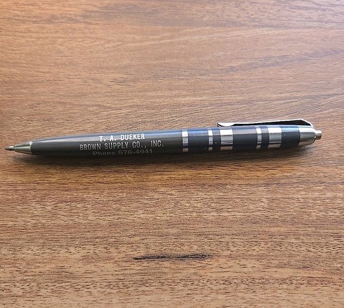 T. A. Dueker Brown Supply Co. Fort Doge Iowa Advertising Pen | eBay