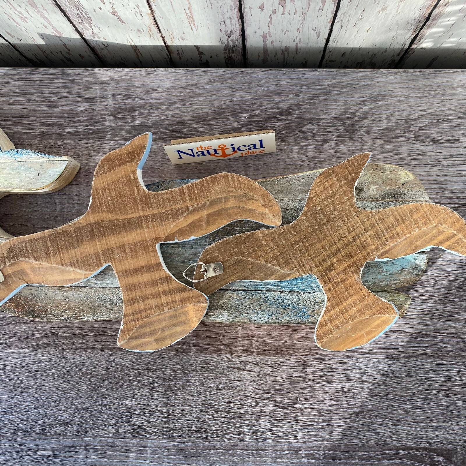 Wood Seagull Wall Plaques - Set of 2 - Hand Made Bird Decor - Nautical ...