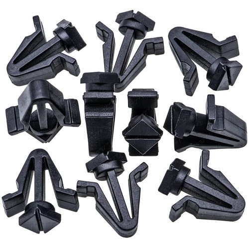 50Pcs Black Clip 0155303831 Clip Replacement Moulding Clips For Car | eBay