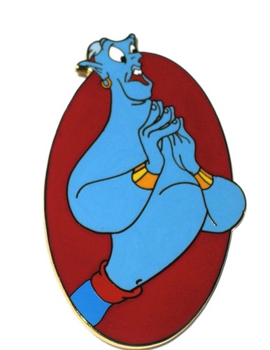 RARE LE 100 Disney Auctions Pin Aladdin Genie Robin Williams William F ...