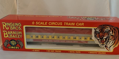 K-Line O Scale Ringling Bros Heavyweight Circus Passenger Car K83-0094 ...