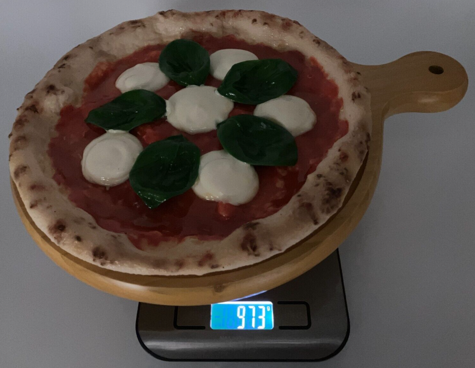 Pizza Margherita 1/1 Display Fake Food Sample PVC Handmade Japan | eBay