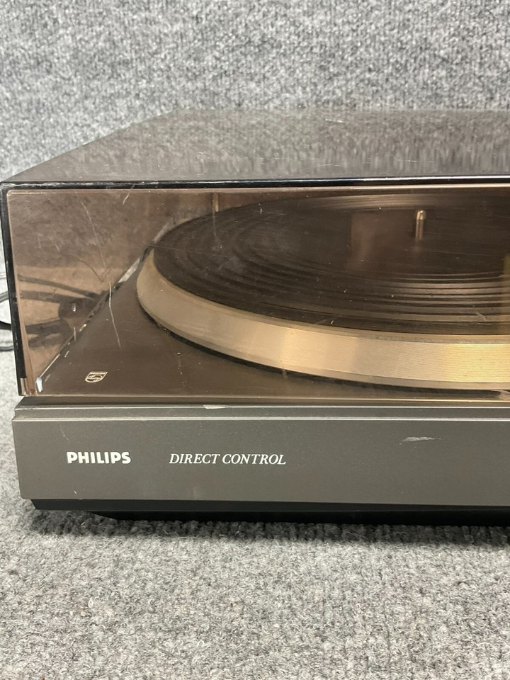 Philips Turntable AF-677, Direct Control, Auto Return, 120V 60Hz In ...
