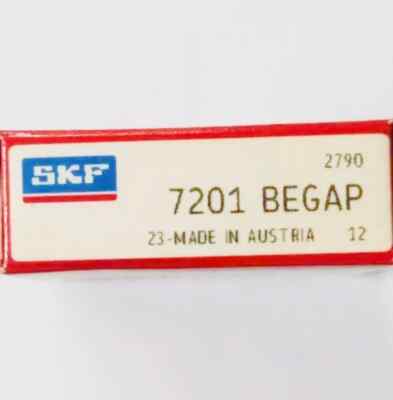 NEW SKF 7201 BEGAP single row angular contact ball bearing 1PCS #NN | eBay