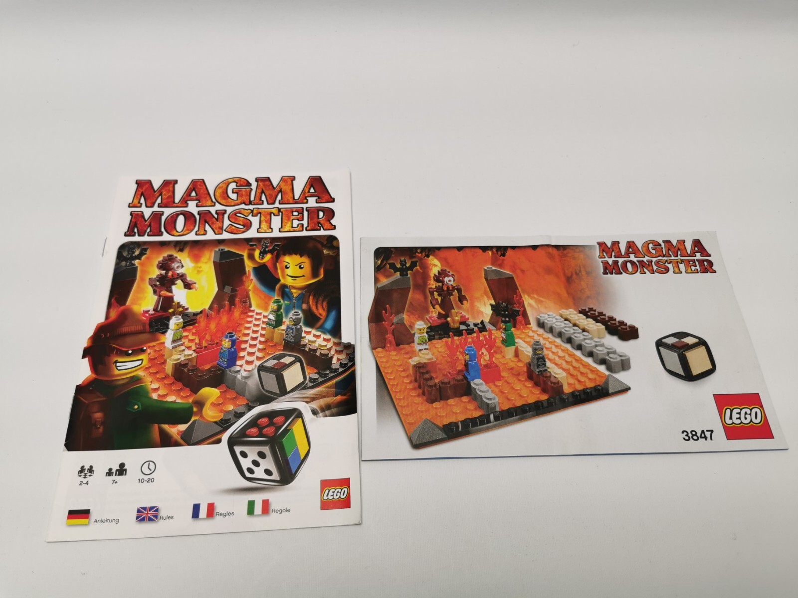 LEGO Brettspiel 3847 Magma Monster inkl. OVP + BA #109 | eBay.de