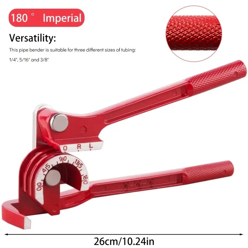 Mini Pipe Bender 3 in1 6mm 8mm and 10mm Copper Tube Bending Tool Brake ...