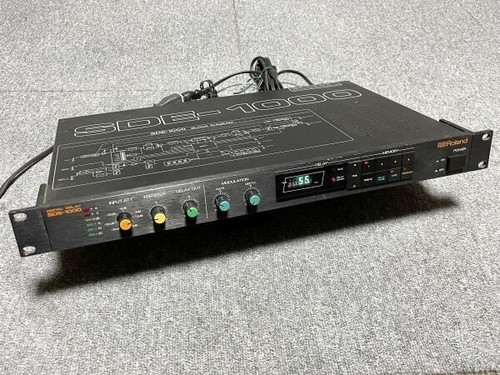 Roland SDE-1000 Effects Digital Delay Vintage Tested and working fine ...