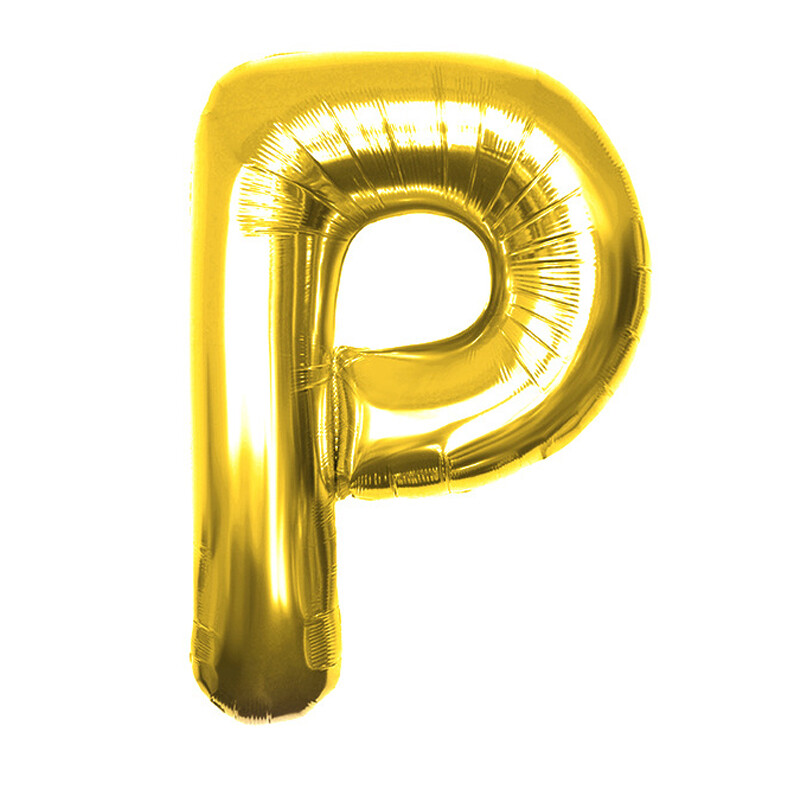 16" 40" Inch Gold Number Alphabet A-Z Letters Balloons Birthday Baby ...