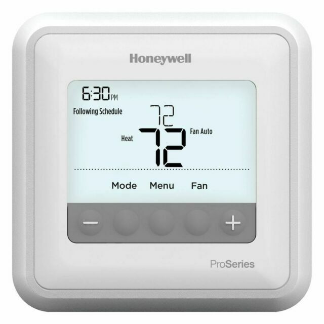 Honeywell Home T4 Pro Thermostat Programmable TH4210U2002 Pro Series ...