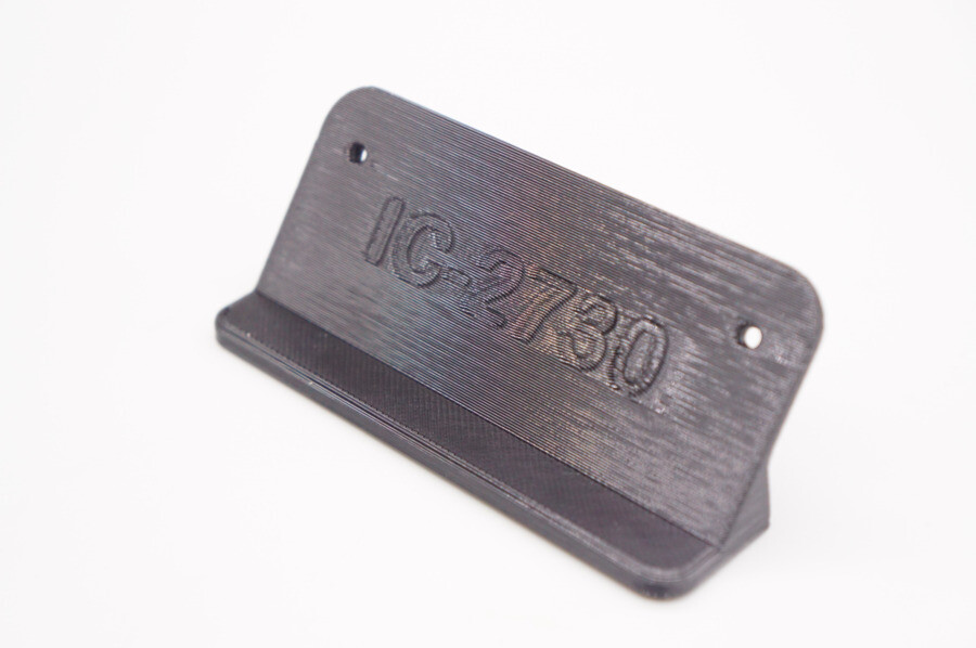 Custom Angled Desk Stand for Icom IC-2730 Control Panel | eBay