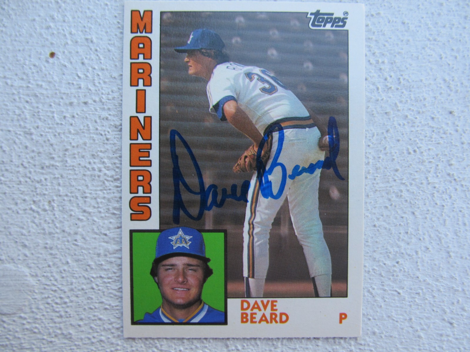 Mariners Dave Beard Signed Autographed 1994 Topps Traded Nr.Mint | eBay