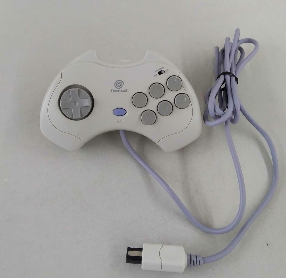 ASCII PAD Fighting Type FT Controller Sega Dreamcast DC White Boxed | eBay