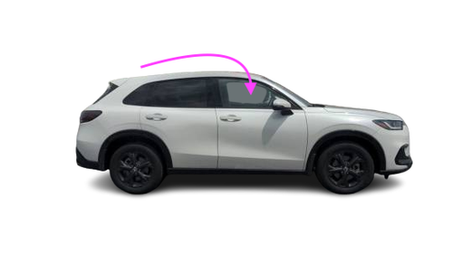 Fit: 2023-2024 Honda HRV 4D Utility Front Right Passenger Side Door ...