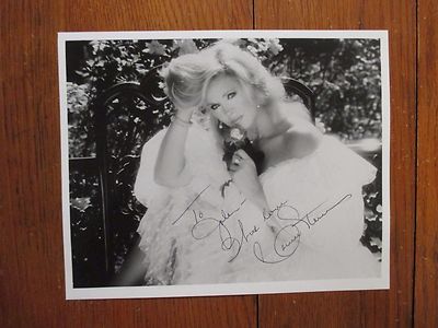 CONNIE STEVENS("HAWAIIAN EYE"/"CRICKET BLAKE")Signed 10 X 8 Black ...