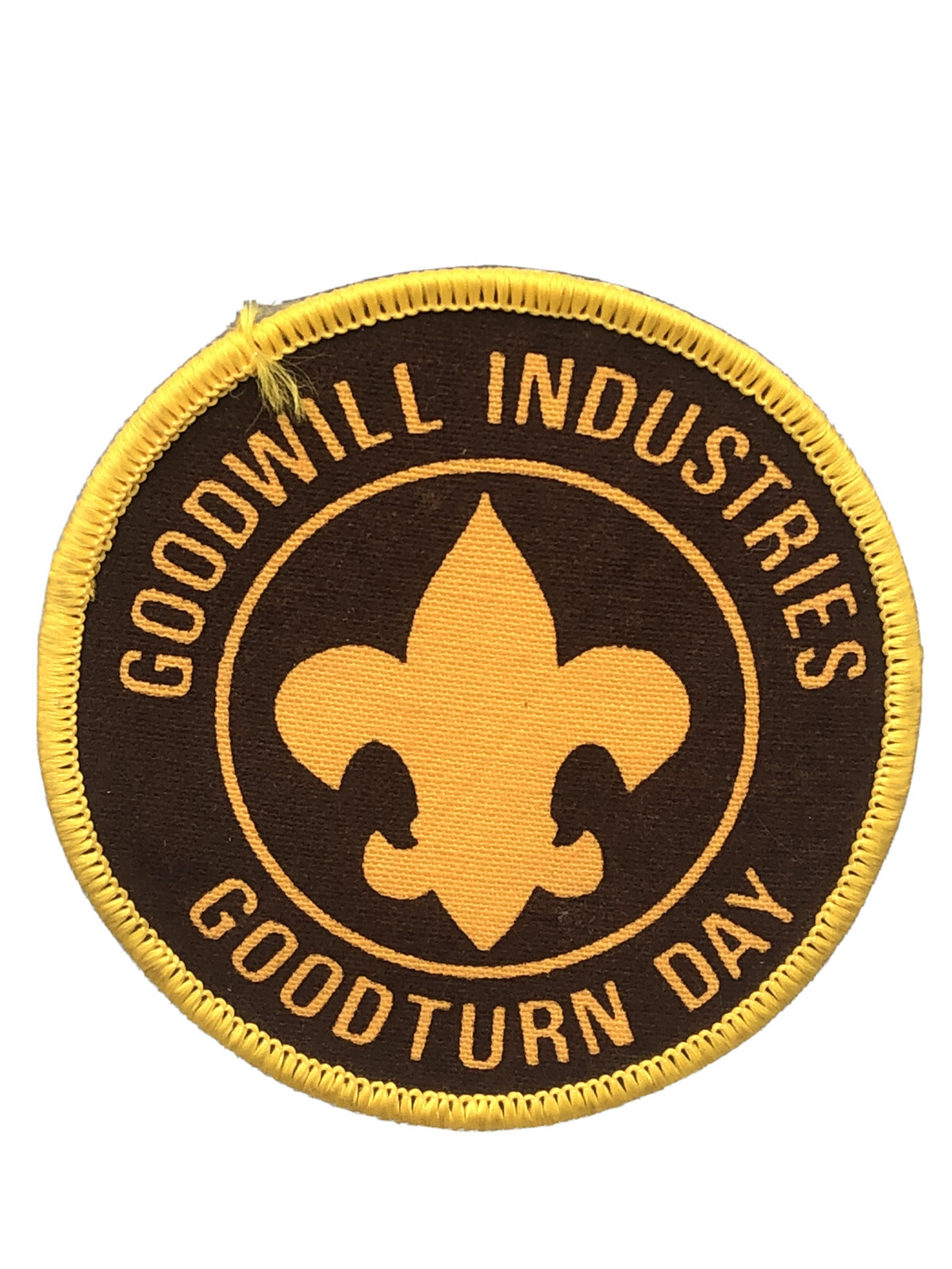 Vtg BSA Goodwill Industries Goodturn Day Badge Patch | eBay