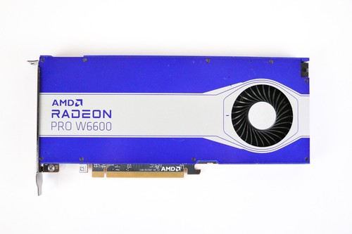 AMD RADEON PRO W6600 8GB GDDR6 DisplayPort PCI Express 4.6 x16 Graphics ...