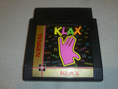 NINTENDO NES VIDEO GAME CARTRIDGE KLAX CART ONLY TAITO TENGEN | eBay