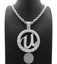 Hip Hop Usher U Pendant 7mm/18",20",24",30" Link Chain Fashion Necklace ...