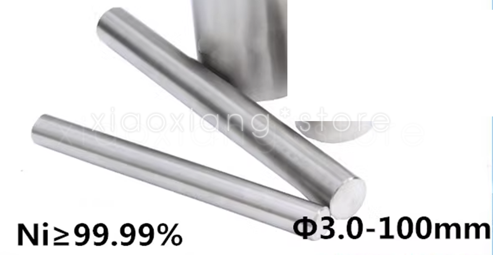QTY:5 High purity nickel rod Ni99.99% for scientific research ...