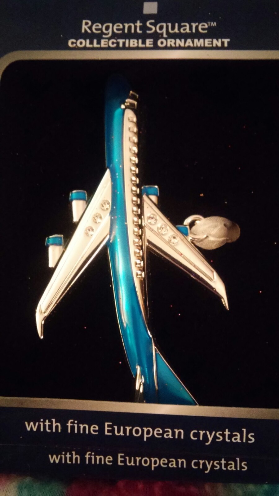 Regent Square jet Plane Christmas Ornament | eBay