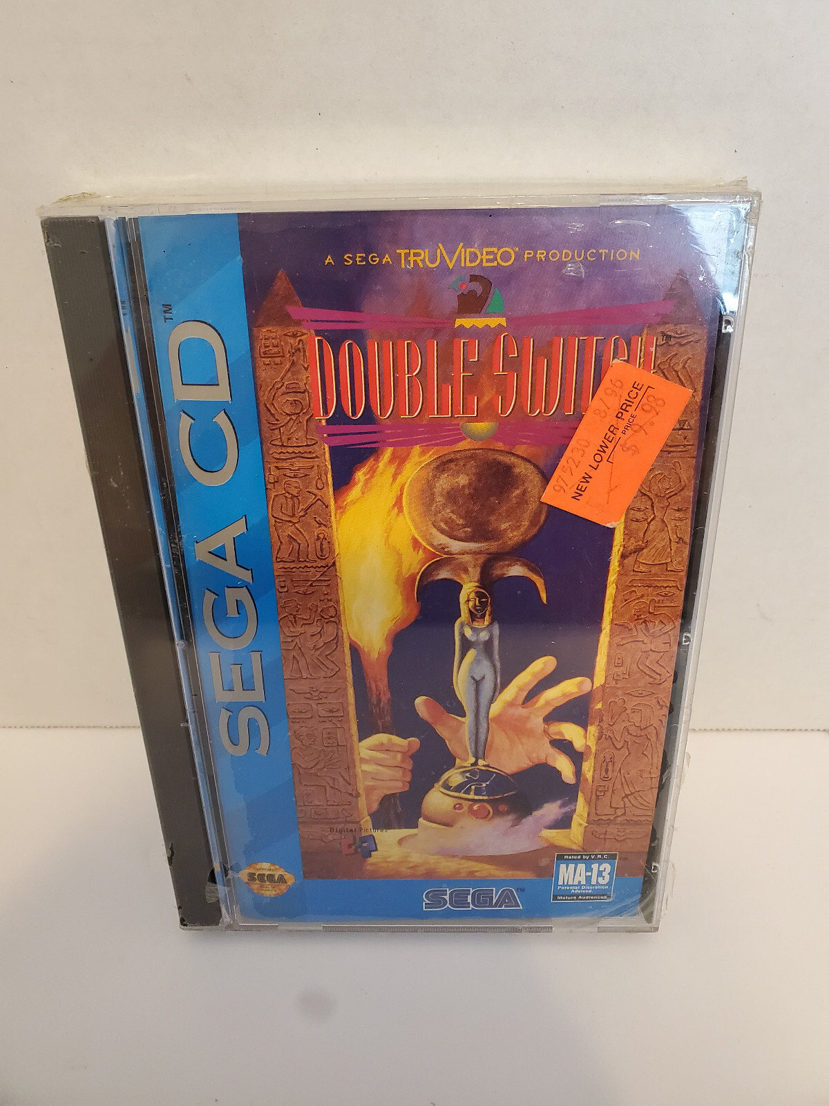 Double Switch SEGA CD Factory RARE Version Collectible Game Saturn for ...